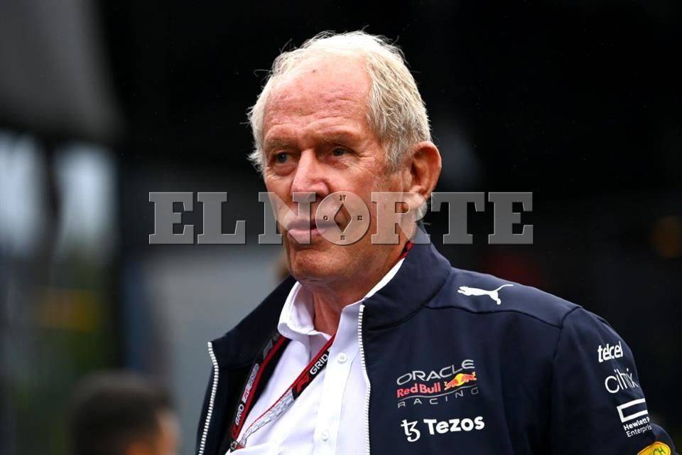Ahora Helmut Marko destaca podio de Checo Pérez